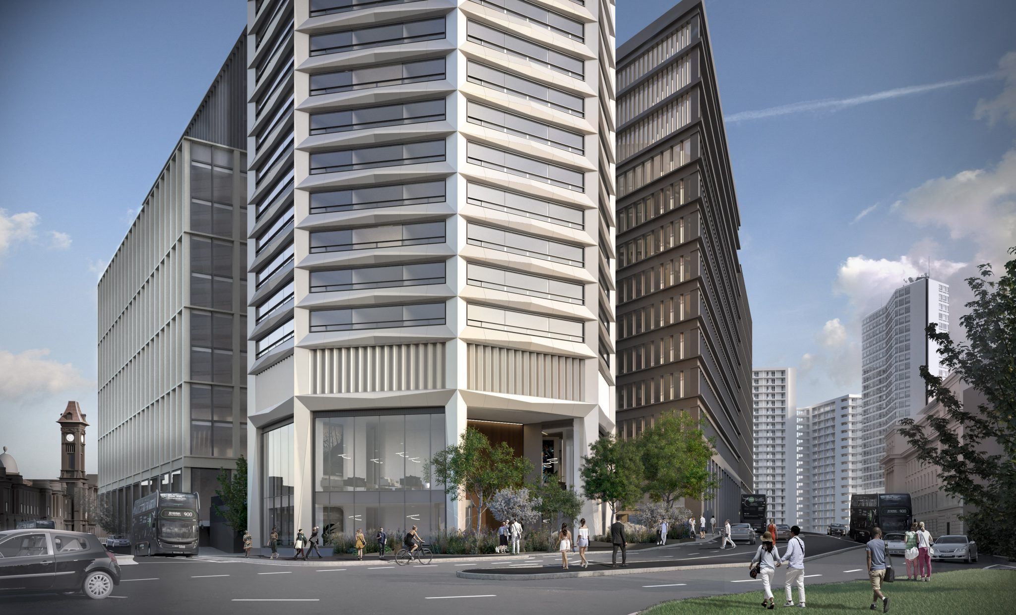 Planning for Birmingham’s Octagon tower submitted - Paradise Birmingham