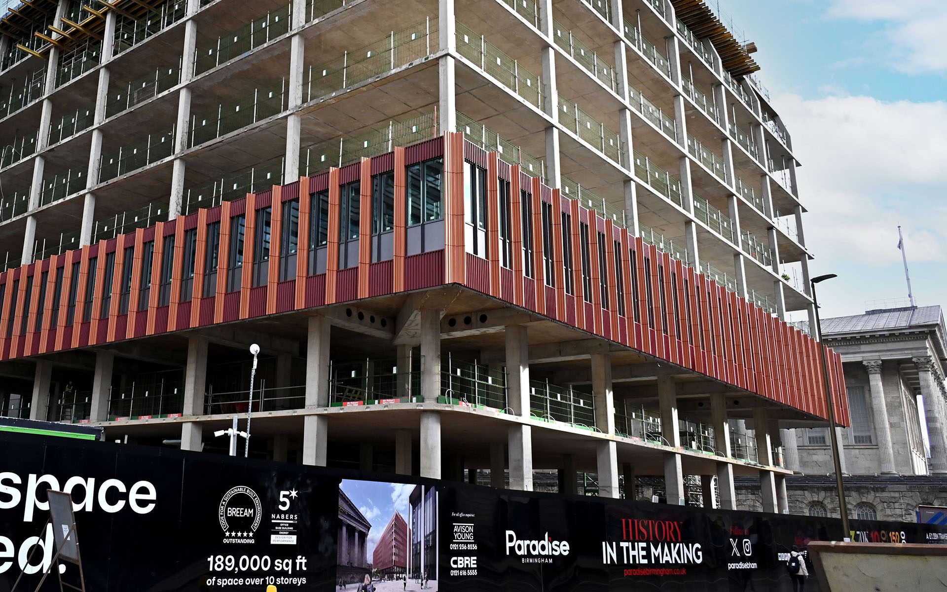 Three Chamberlain Square marks major milestone - Paradise Birmingham